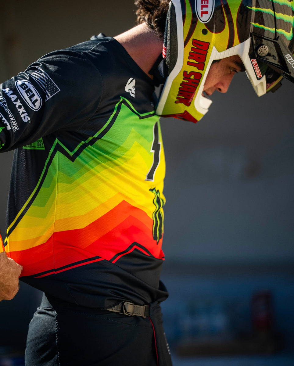 S1123 RENEN x SLAYCO jersey - "RASTA" – SLAY CO.