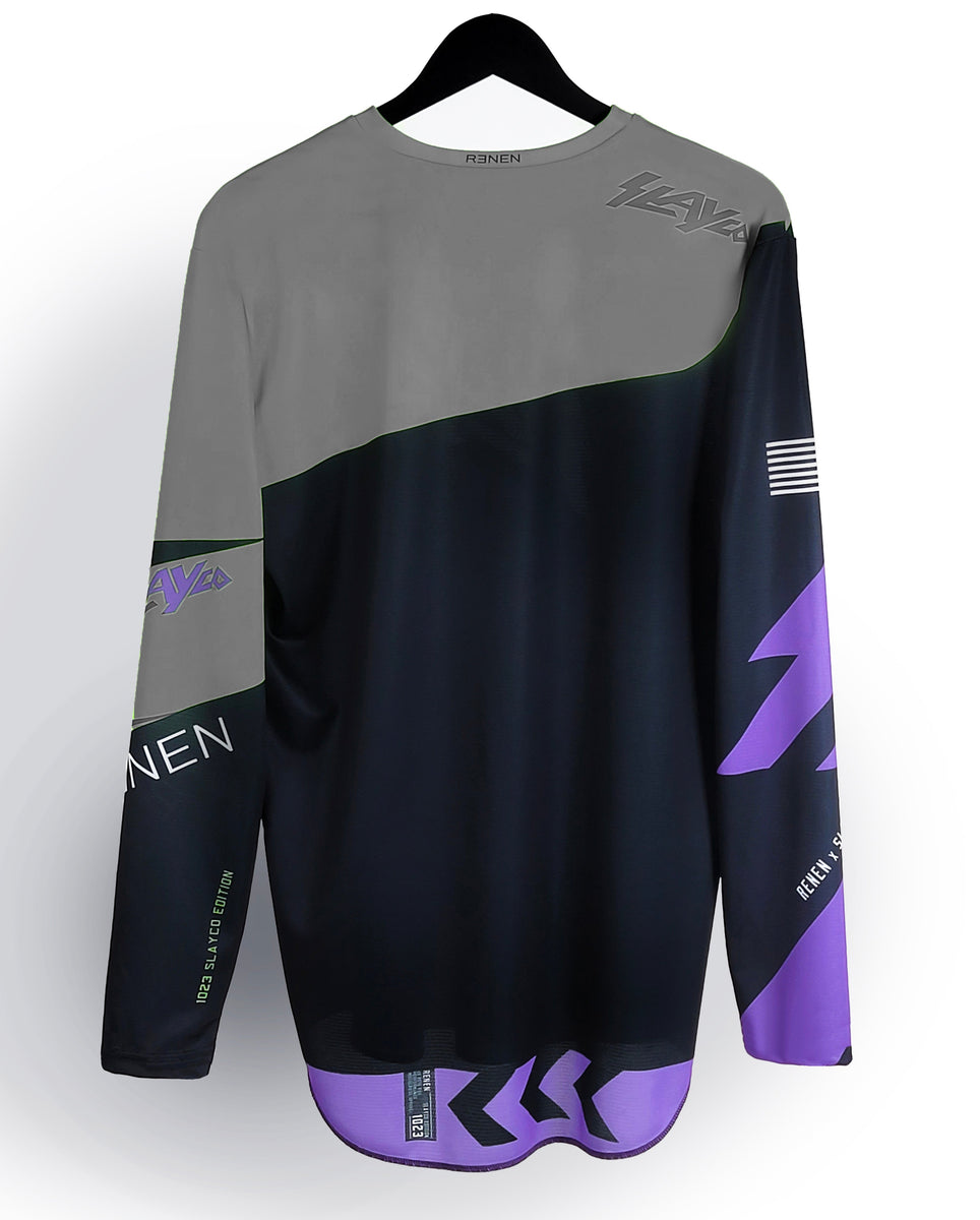 S1123 RENEN x Slayco Jersey - "KITTED" Nardo Grey – SLAY CO.